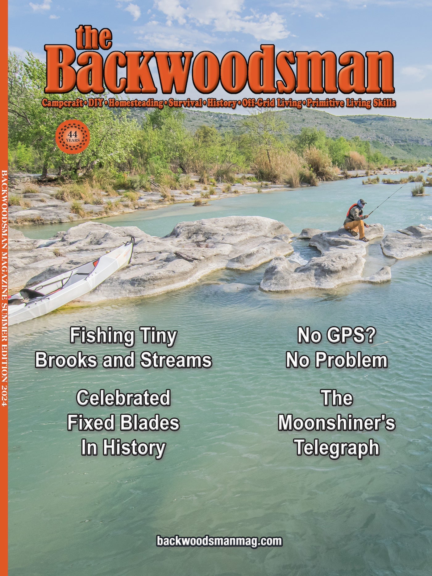Backwoodsman - Summer 2024: Fishing Tiny Streams, Fixed Blades, The Mo ...