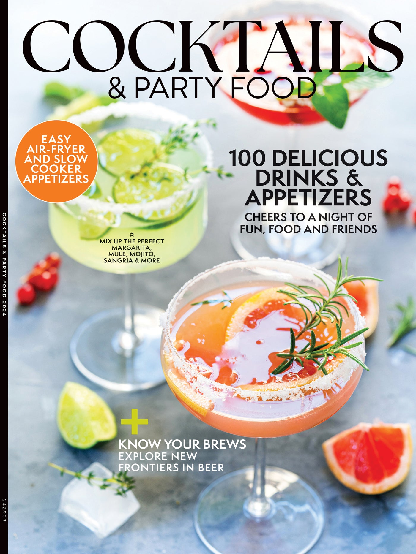 Cocktails & Party Food - 100 Delicious Drinks & Appetizers, Menus, Hos ...