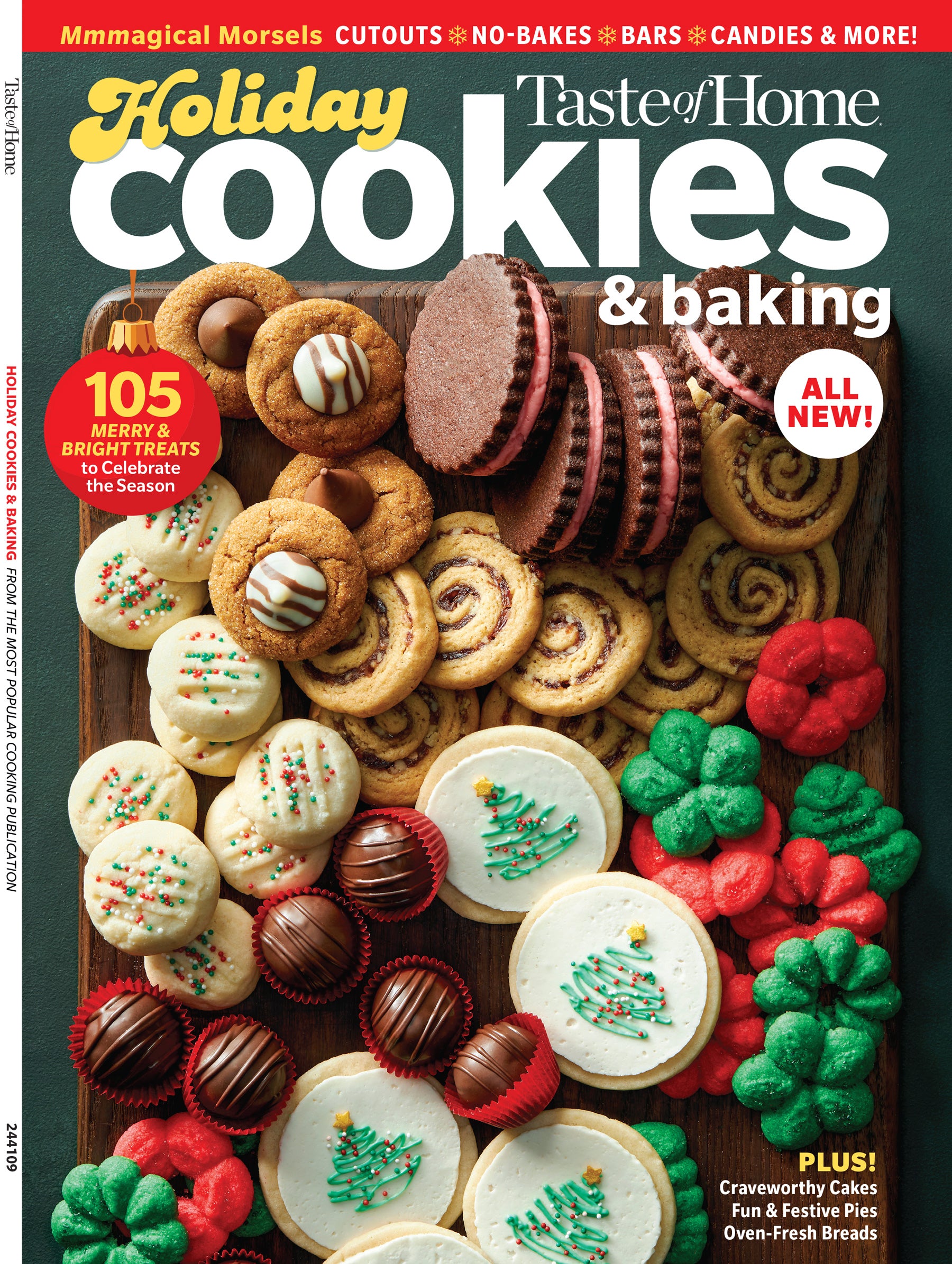 Taste of Home - Holiday Cookies & Baking: 105 Merry & Bright Treats, D ...