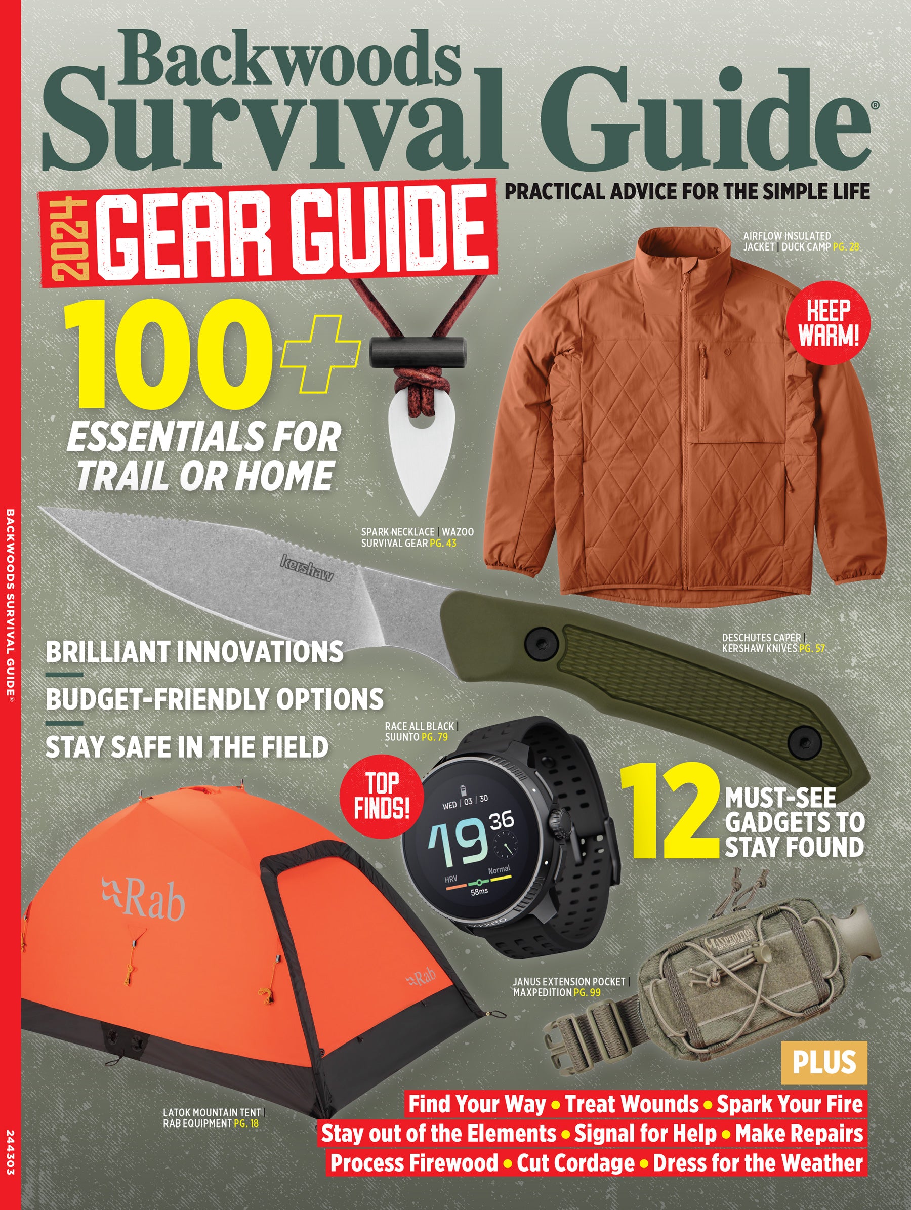 Survival Gear Checklist Editable Survival Kit Checklist Gift Tag For
