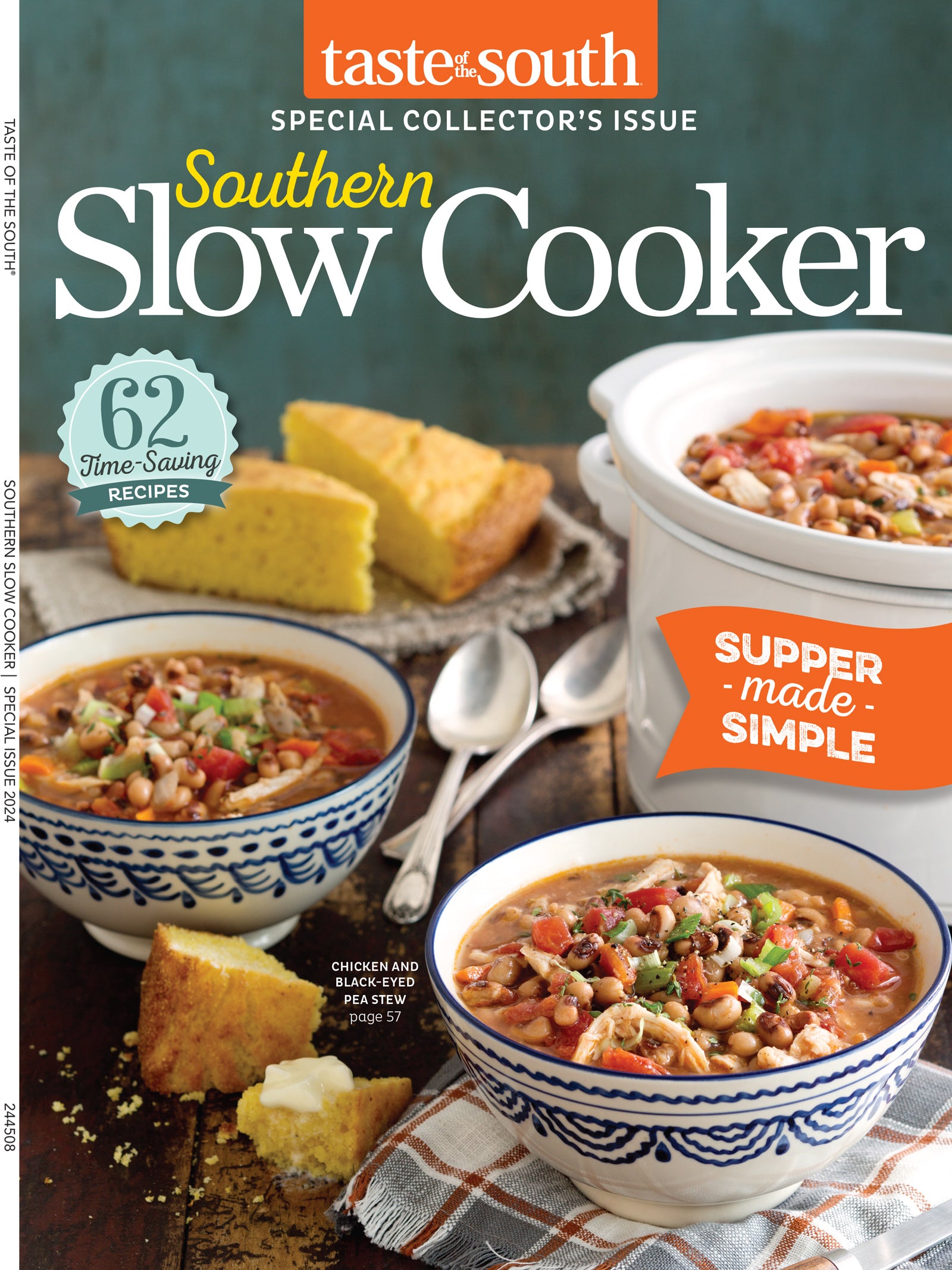 Taste Of The South - Southern Slow Cooker: 62 Time-Saving Recipes, Sup ...