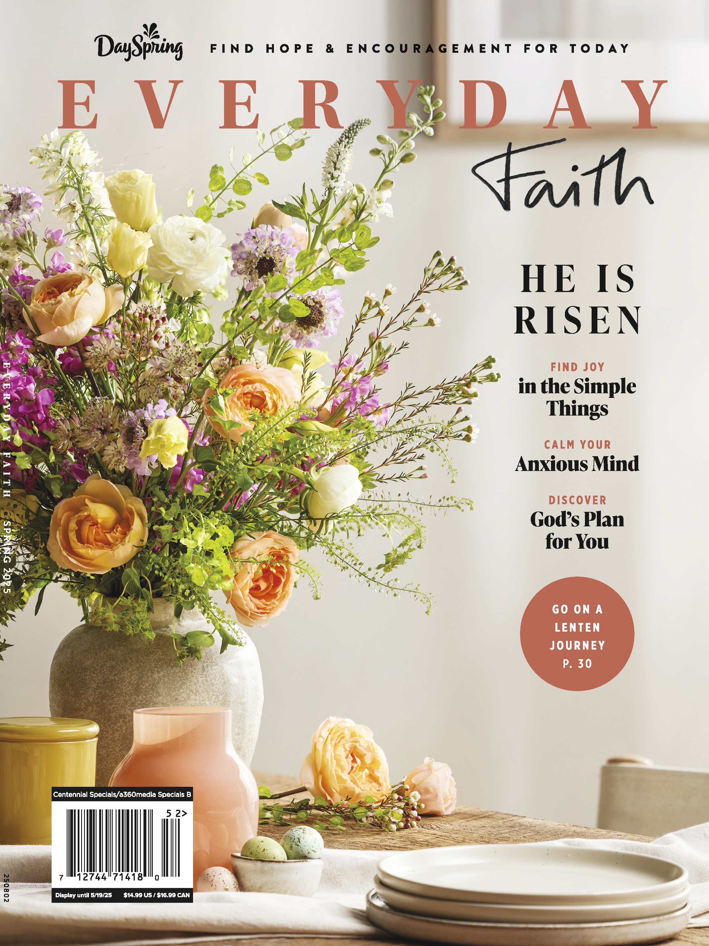 Dayspring - Spring 2025: Everyday Faith, Find Hope & Encouragement, He ...