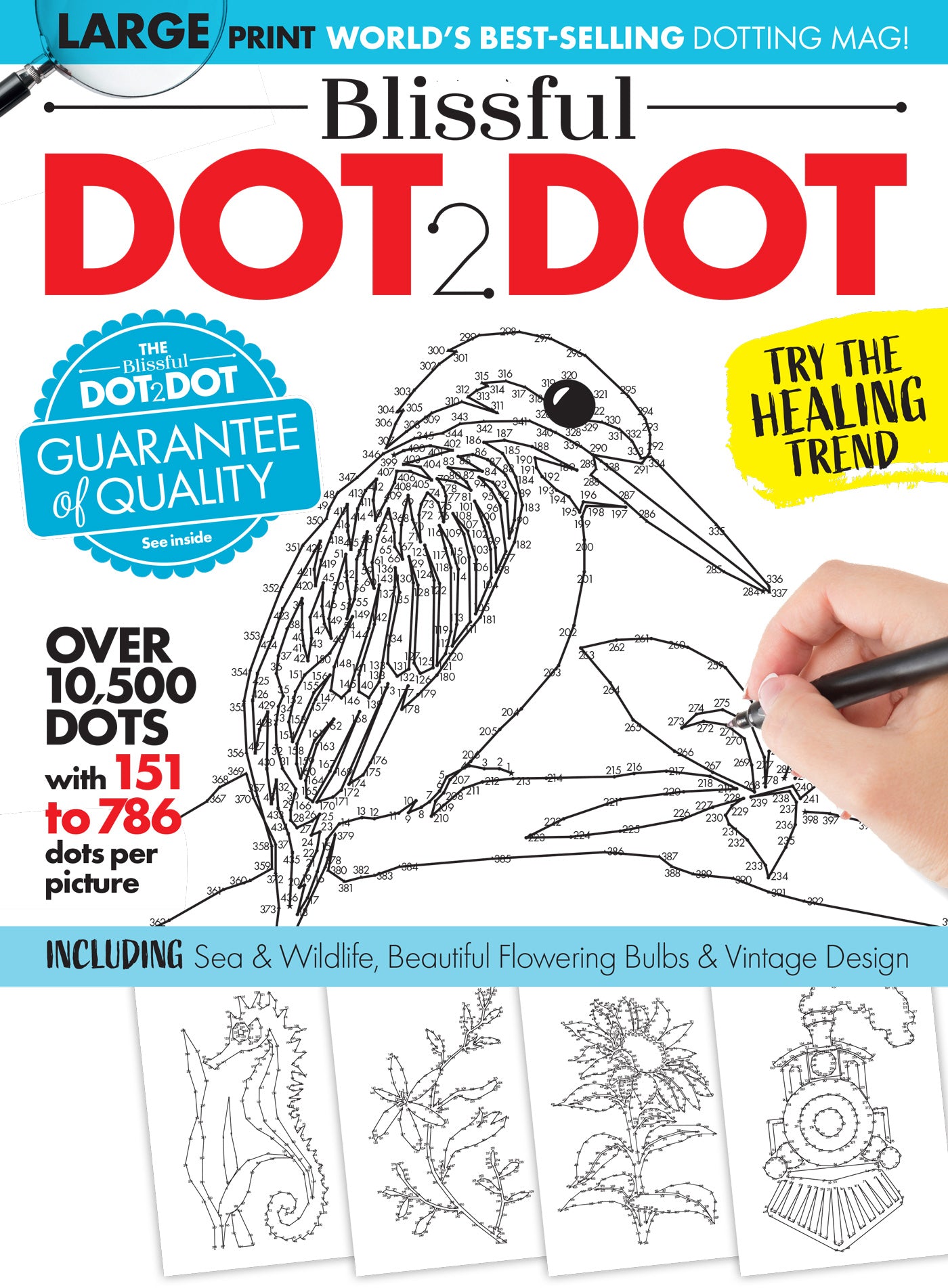 Blissful - Dot To Dot 25.08.29: Fun Activity Book For All Ages, Build ...