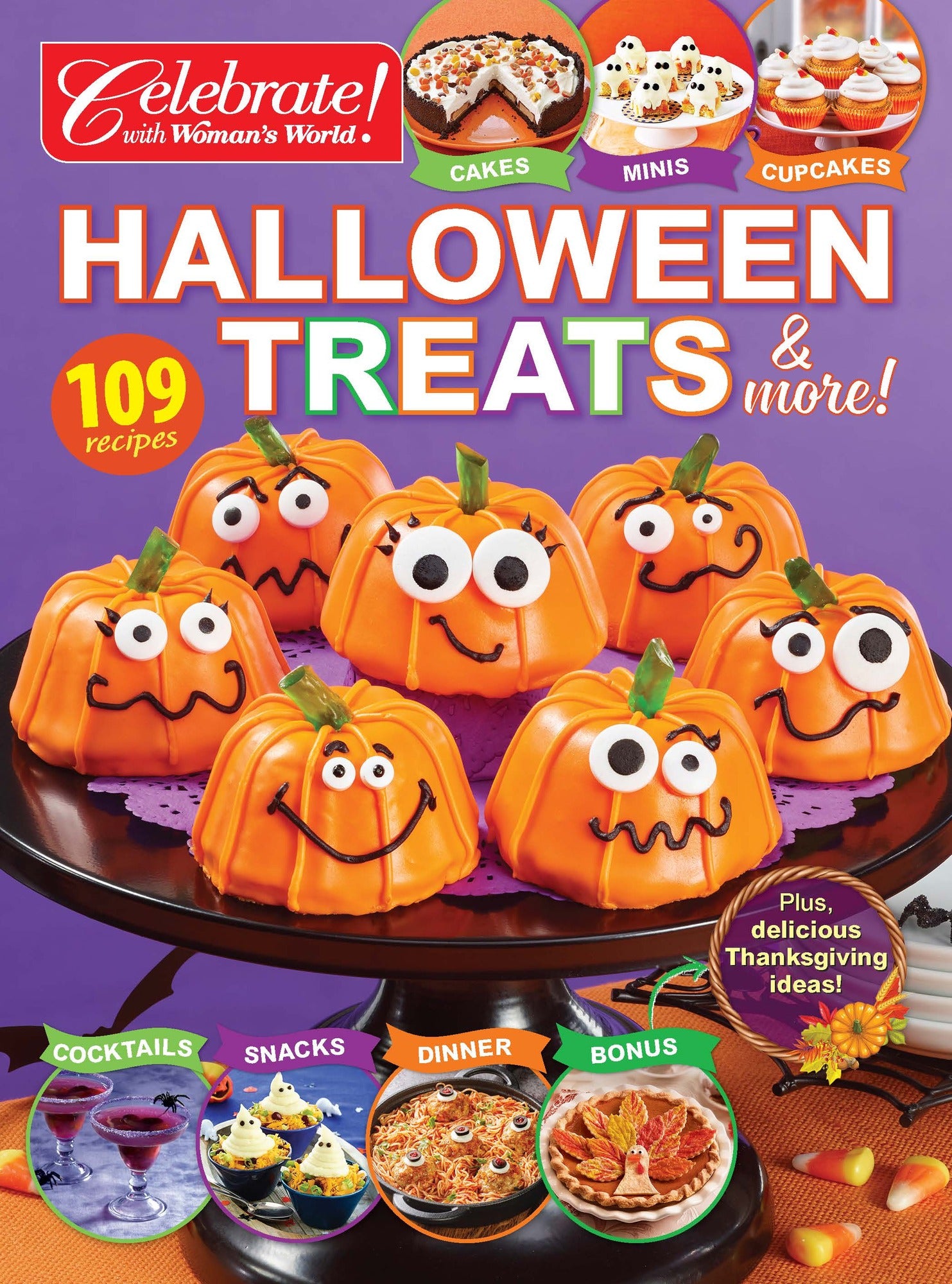 Celebrate with Woman's World - Halloween Treats: 109 Recipes, Cocktail ...