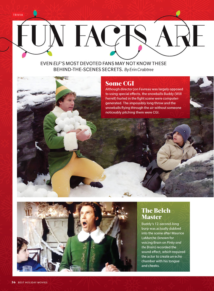 Elf + The Best Holiday Movies - Complete Fan Guide: Buddy The Elf, 20t ...