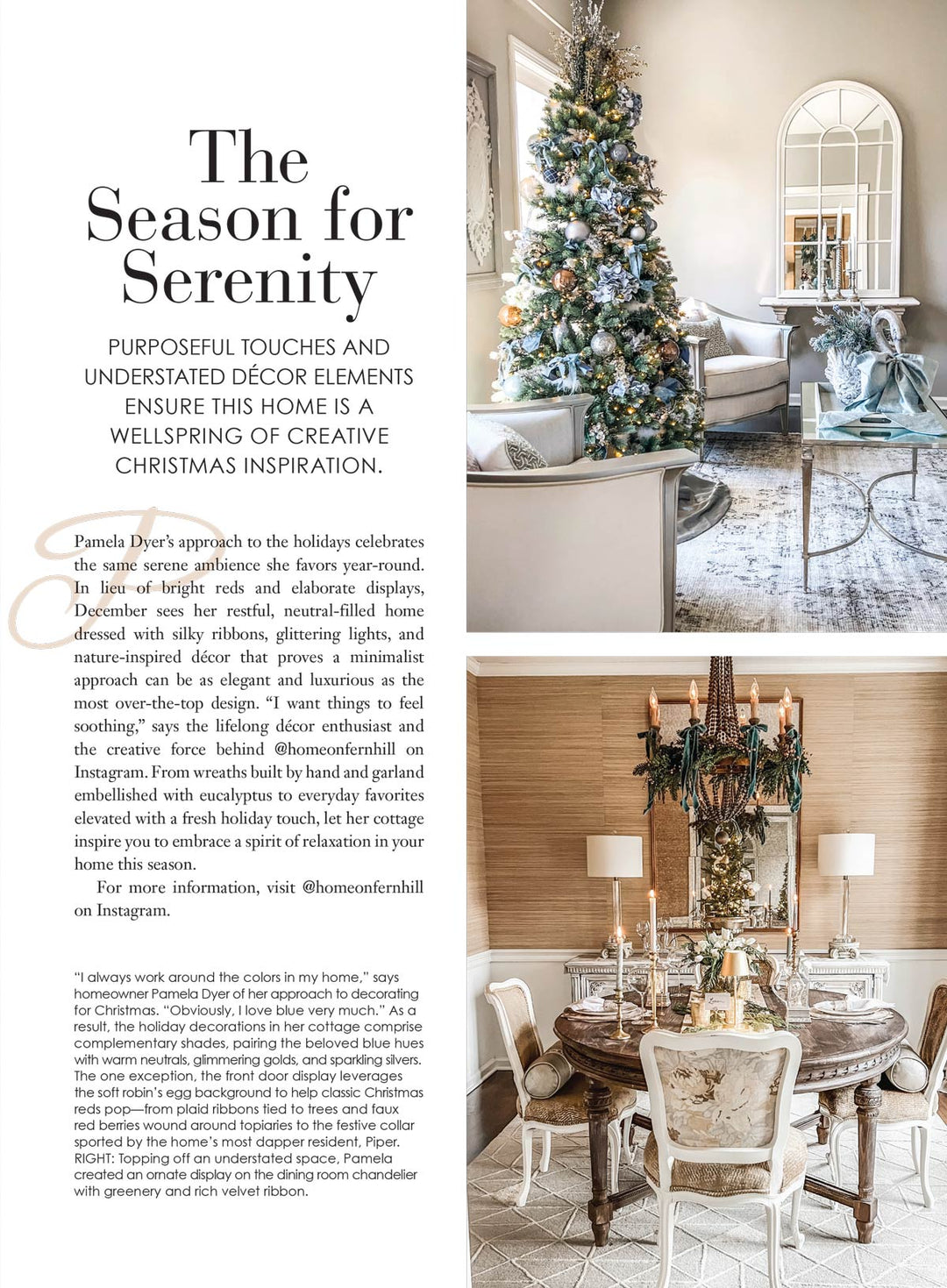 Magazine Christmas Cottage Christmas The Cottage Journal Holiday