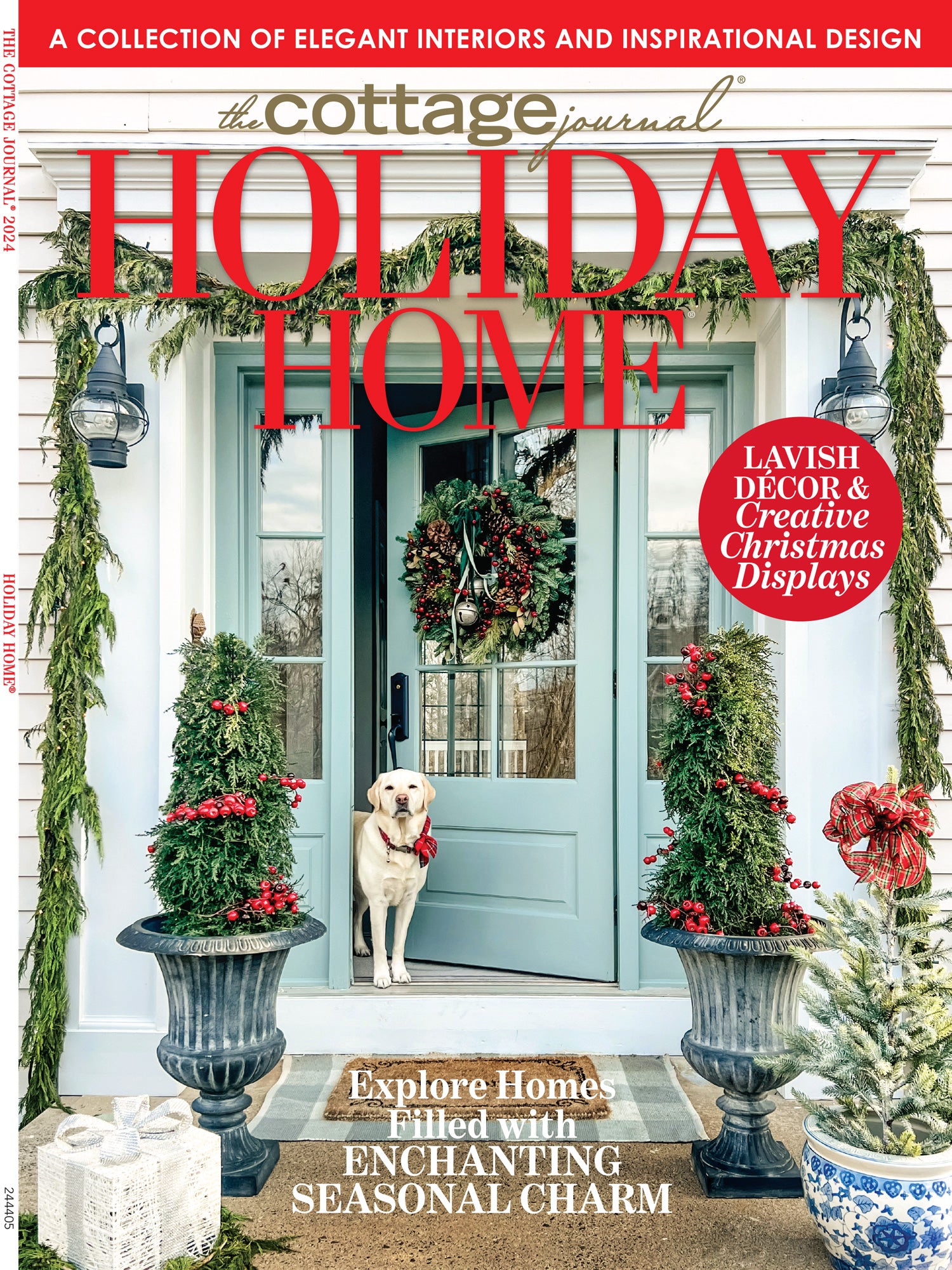The Cottage Journal - Holiday Home: Lavish Decor & Creative Christmas ...