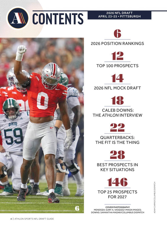 Athlon Sports - 2026 NFL Draft Preview: Top Draft Prospects, Exclusive ...