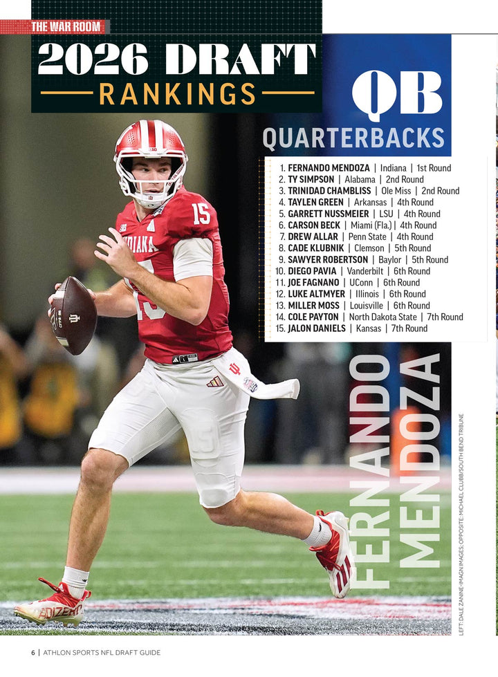 Athlon Sports - 2026 NFL Draft Preview: Top Draft Prospects, Exclusive ...