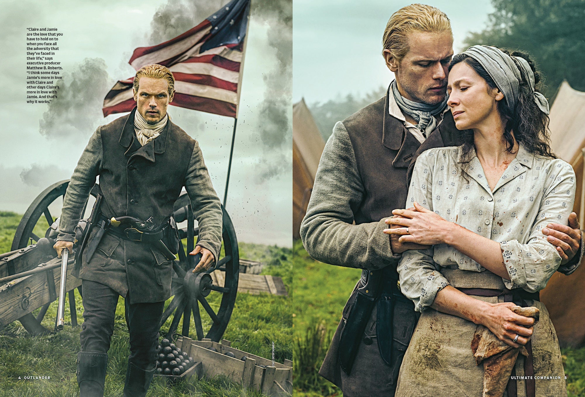 TV Guide - Outlander: Claire & Jamie's Love Story For The Ages, 15 Ste ...