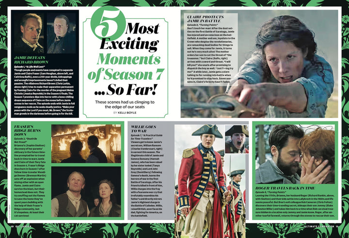 TV Guide - Outlander: Claire & Jamie's Love Story For The Ages, 15 Ste ...