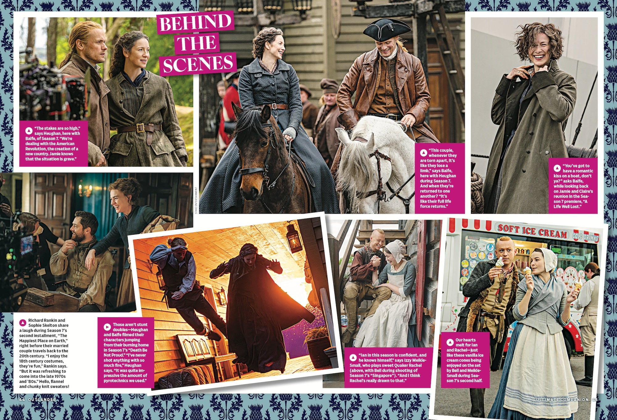 TV Guide - Outlander: Claire & Jamie's Love Story For The Ages, 15 Ste ...