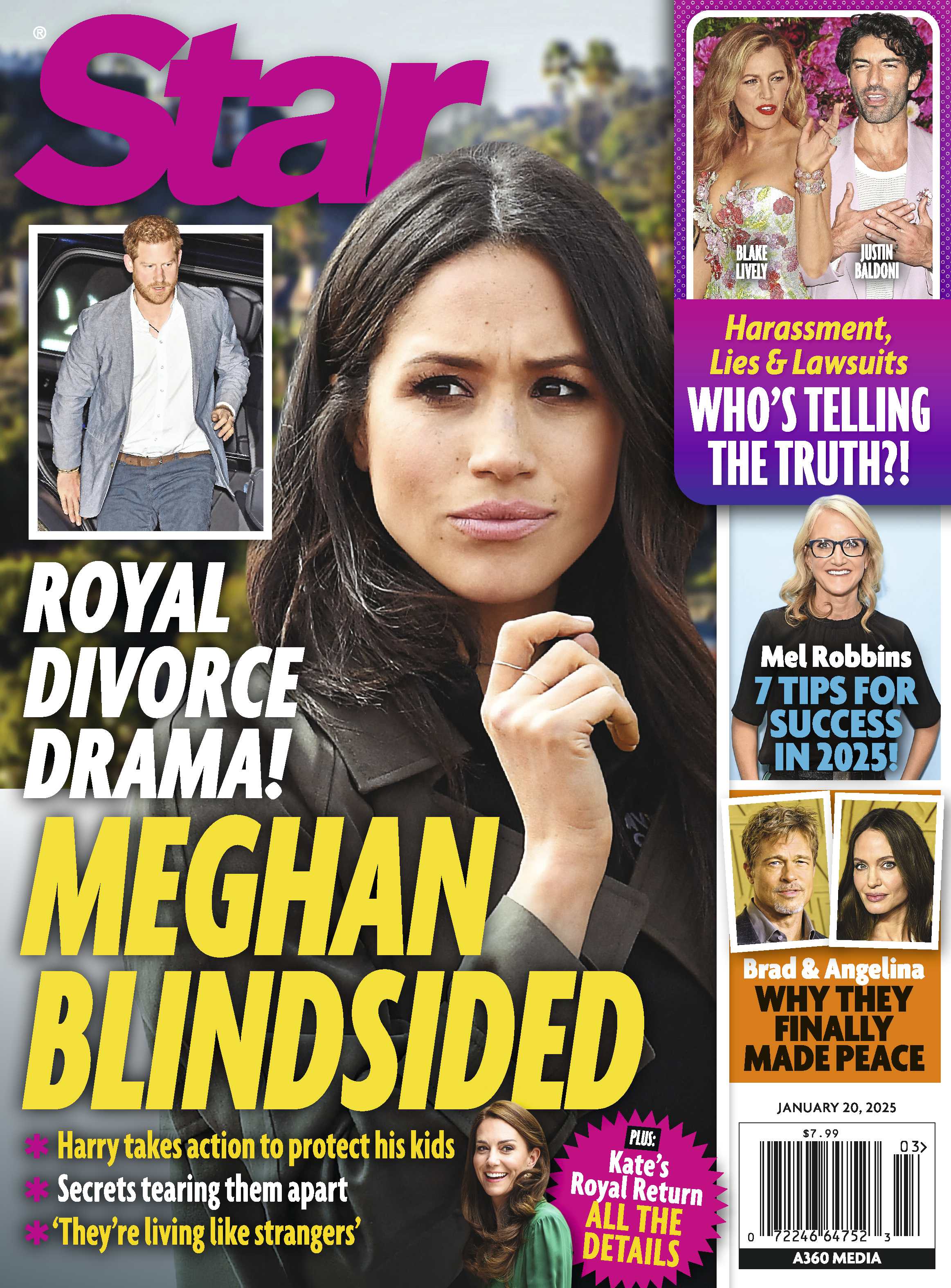 Star - 01.20.25: Royal Divorce Drama Leaves Meghan Blindsided, Blake L ...