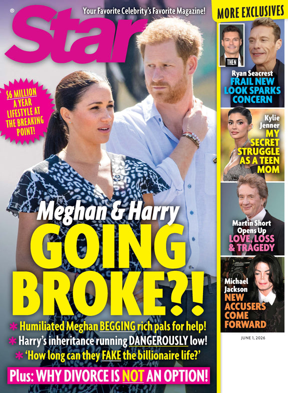 Star - 06.01.26: Meghan & Harry Going Broke, Ryan Seacrest's Frail New ...