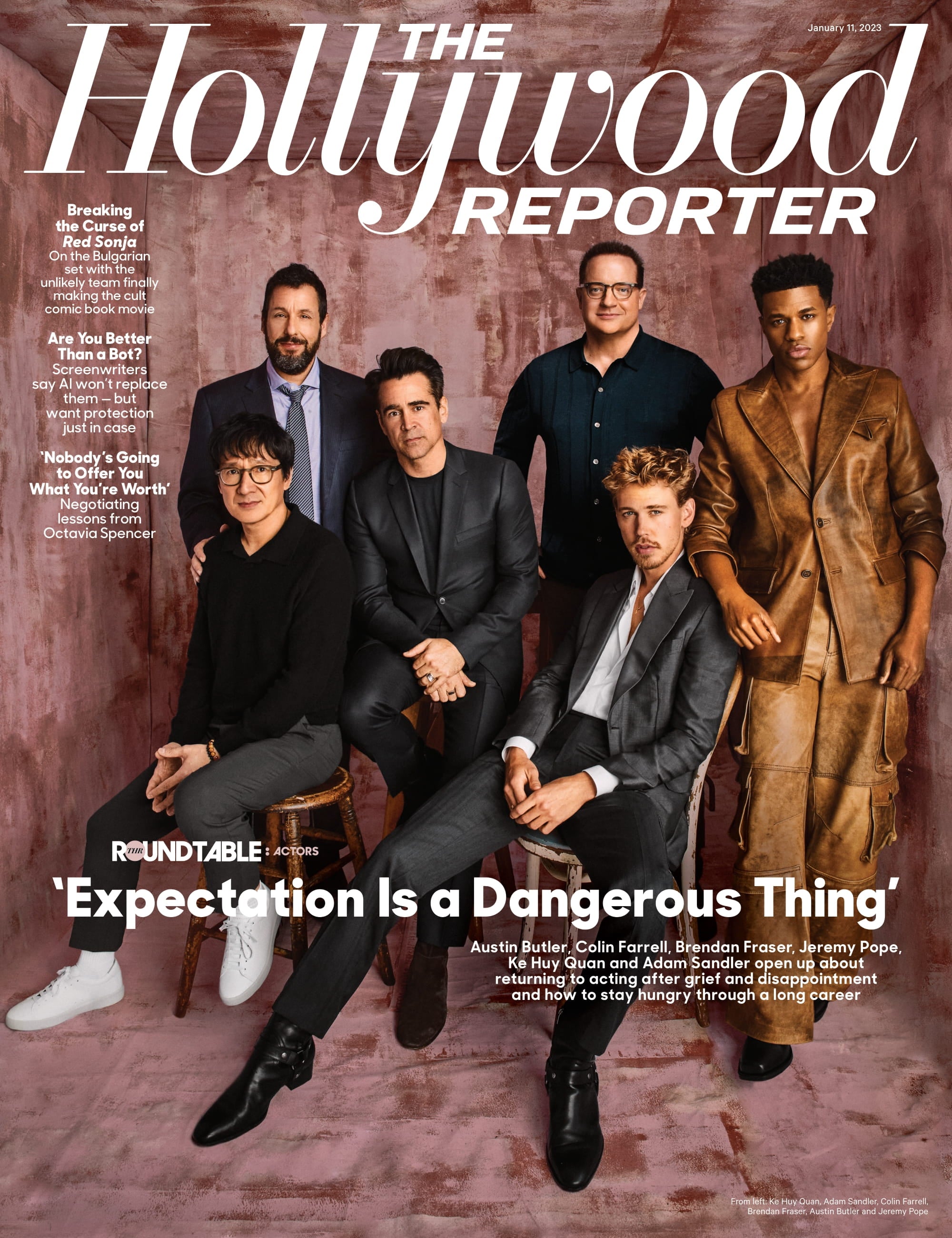 The Hollywood Reporter - 23.01.11 Edition: Austin Butler, Colin Farrel ...