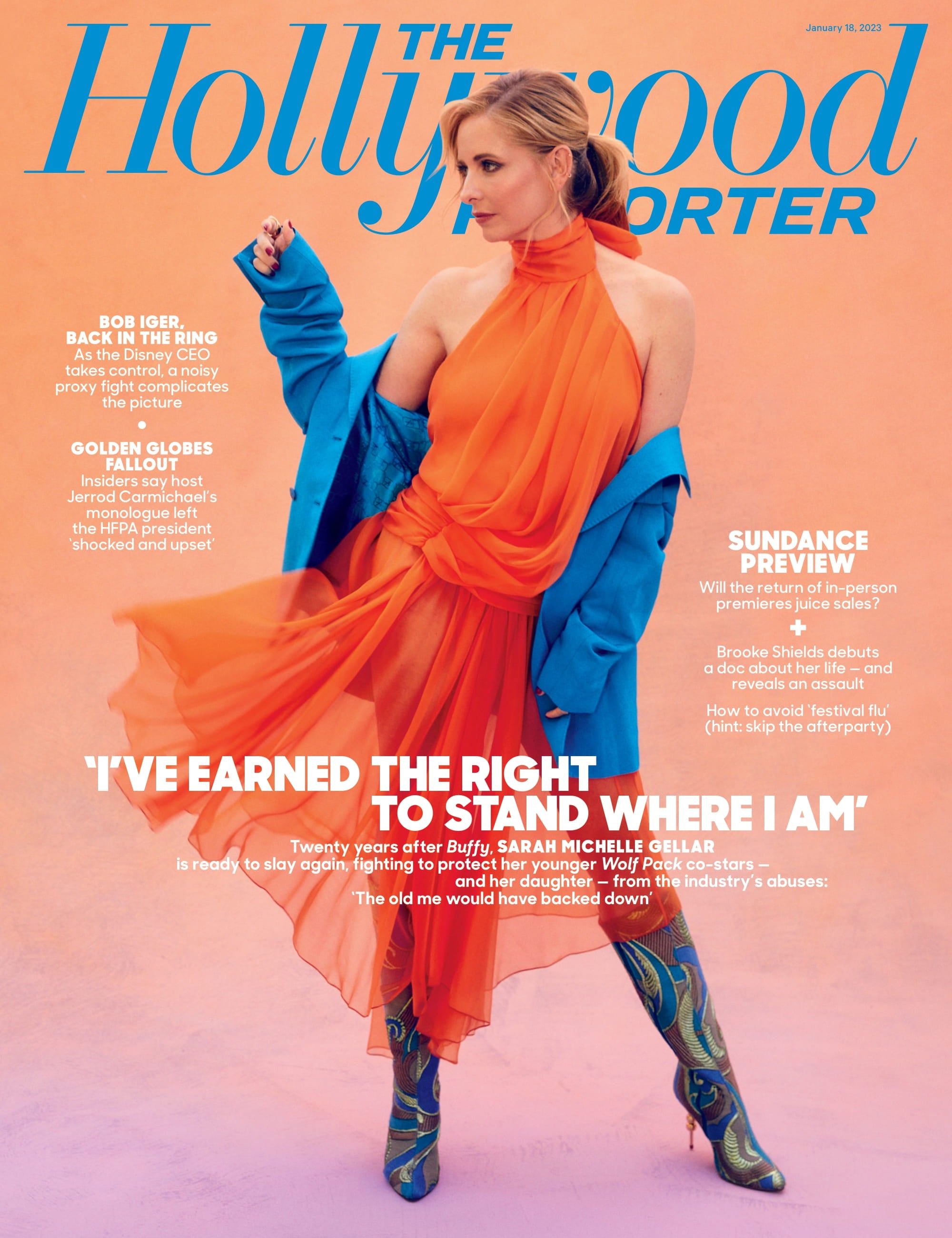 The Hollywood Reporter - 23.01.18 Edition: Sarah Michelle Gellar Is Fi ...