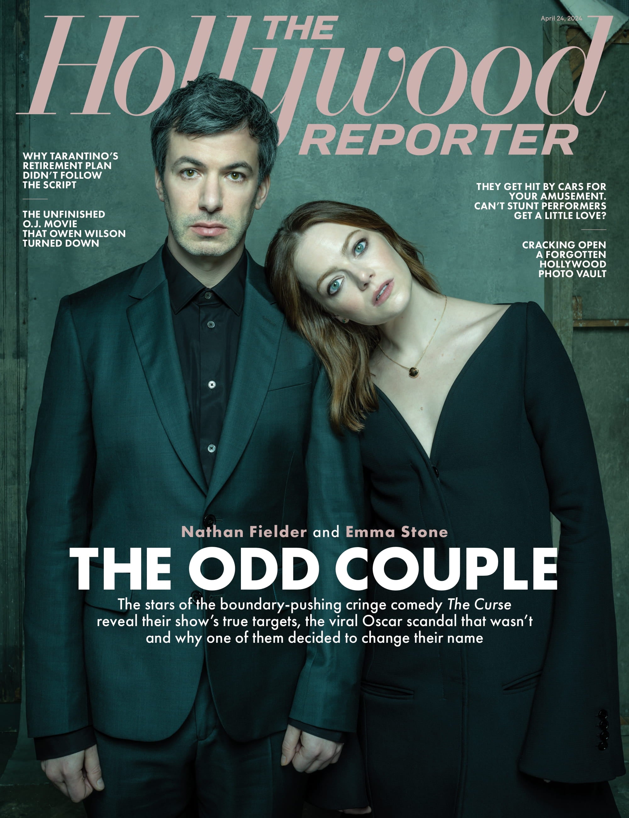 The Hollywood Reporter - 24.04.24 Edition: Nathan Fielder & Emma Stone ...