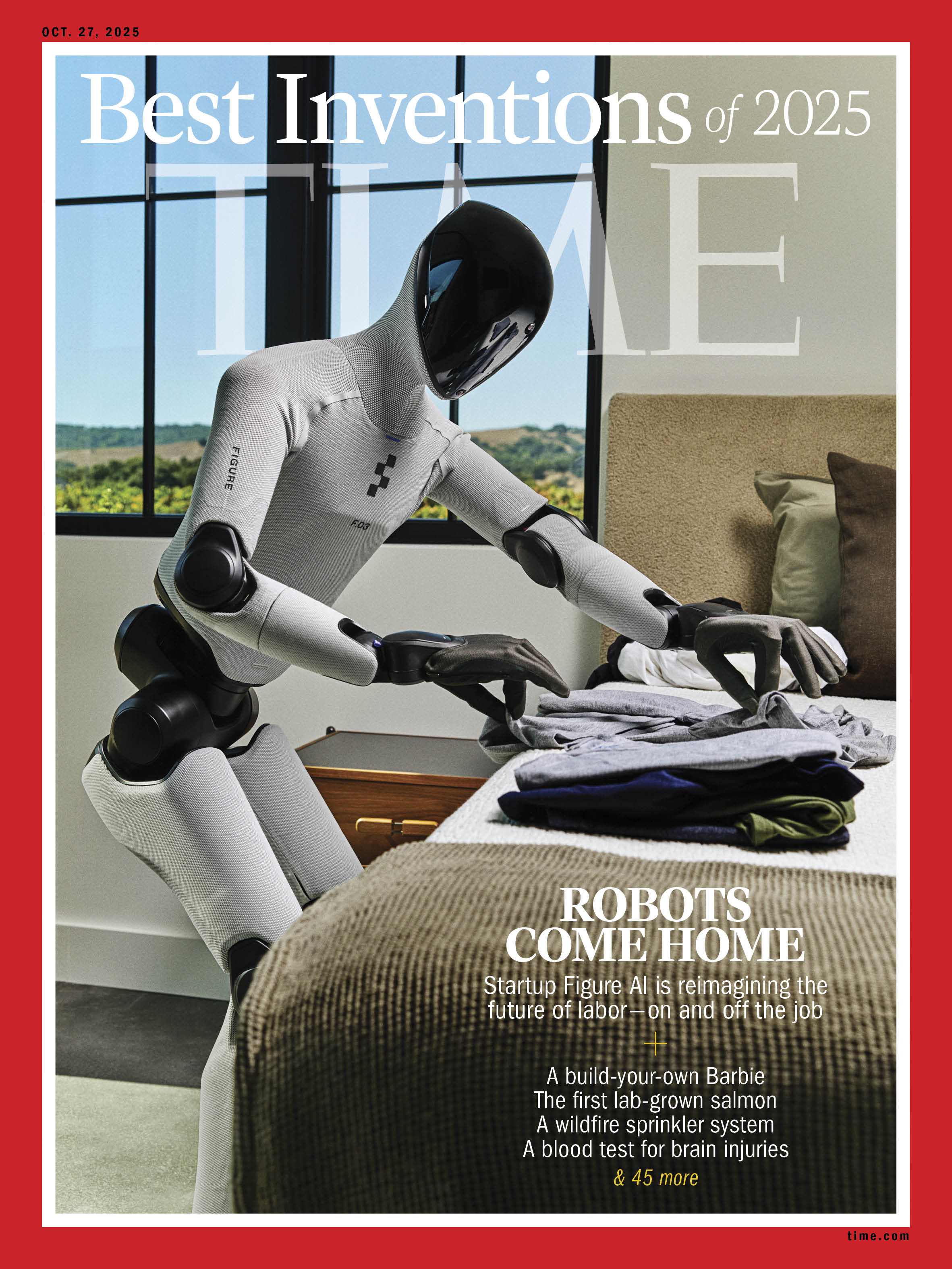TIME Magazine - 10.27.25 Edition: Best Inventions of 2025 - Robots Com ...