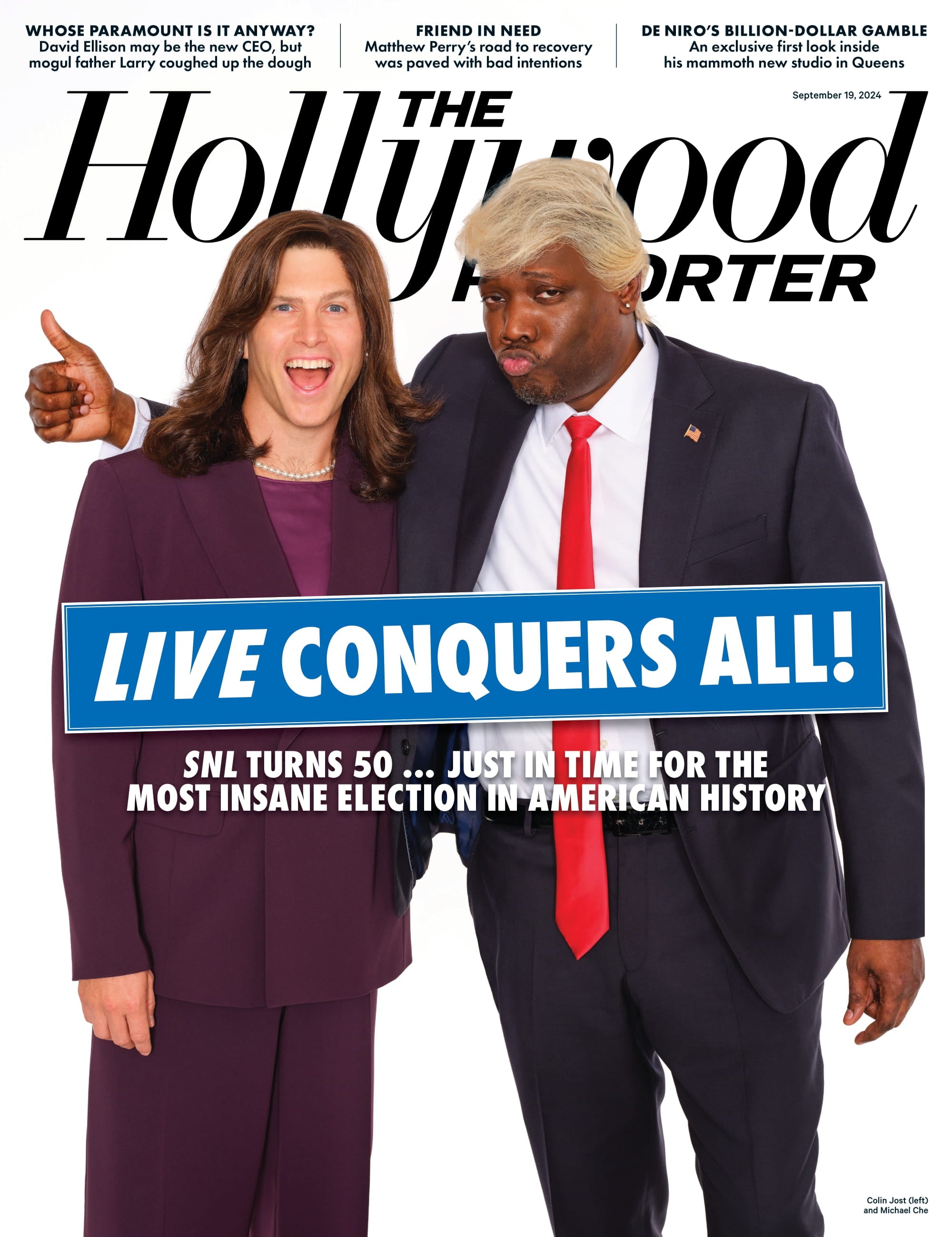 The Hollywood Reporter - 24.09.19 Edition: SNL Turns 50 Just In Time F ...