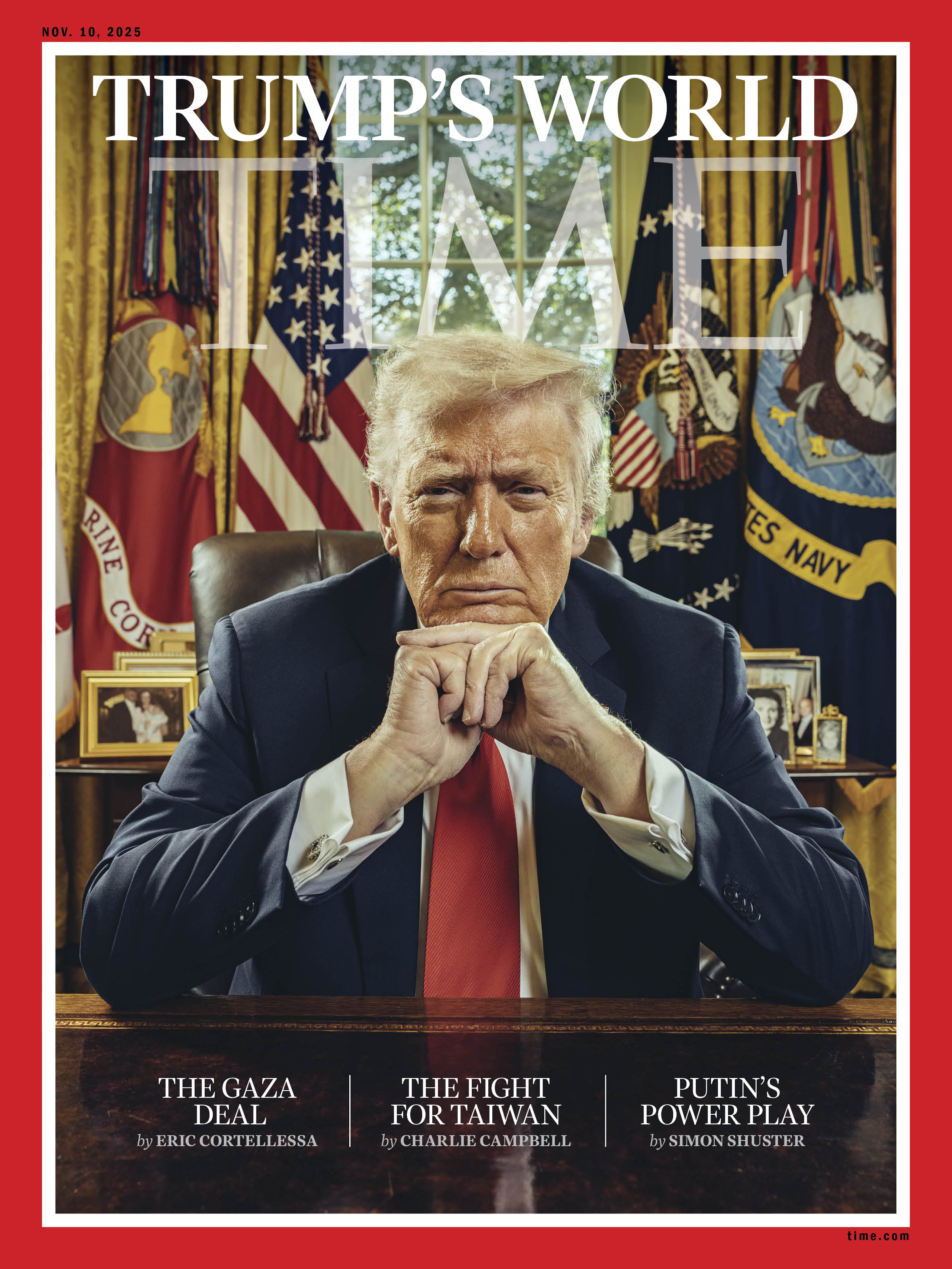 TIME Magazine - 11.10.25 Edition: Trump's World – Magazine Shop US