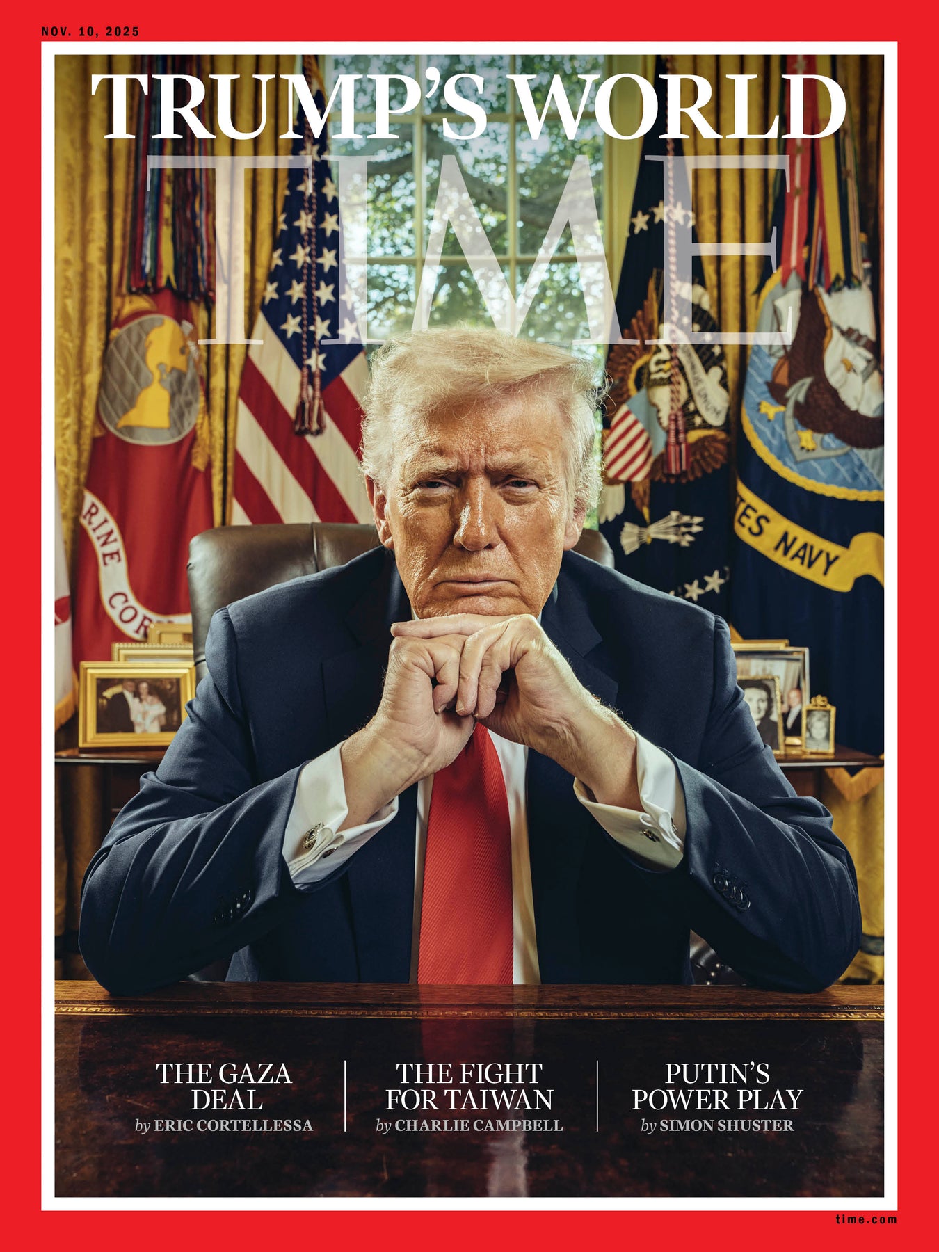 TIME Magazine - 11.10.25 Edition: Trump's World – Magazine Shop US