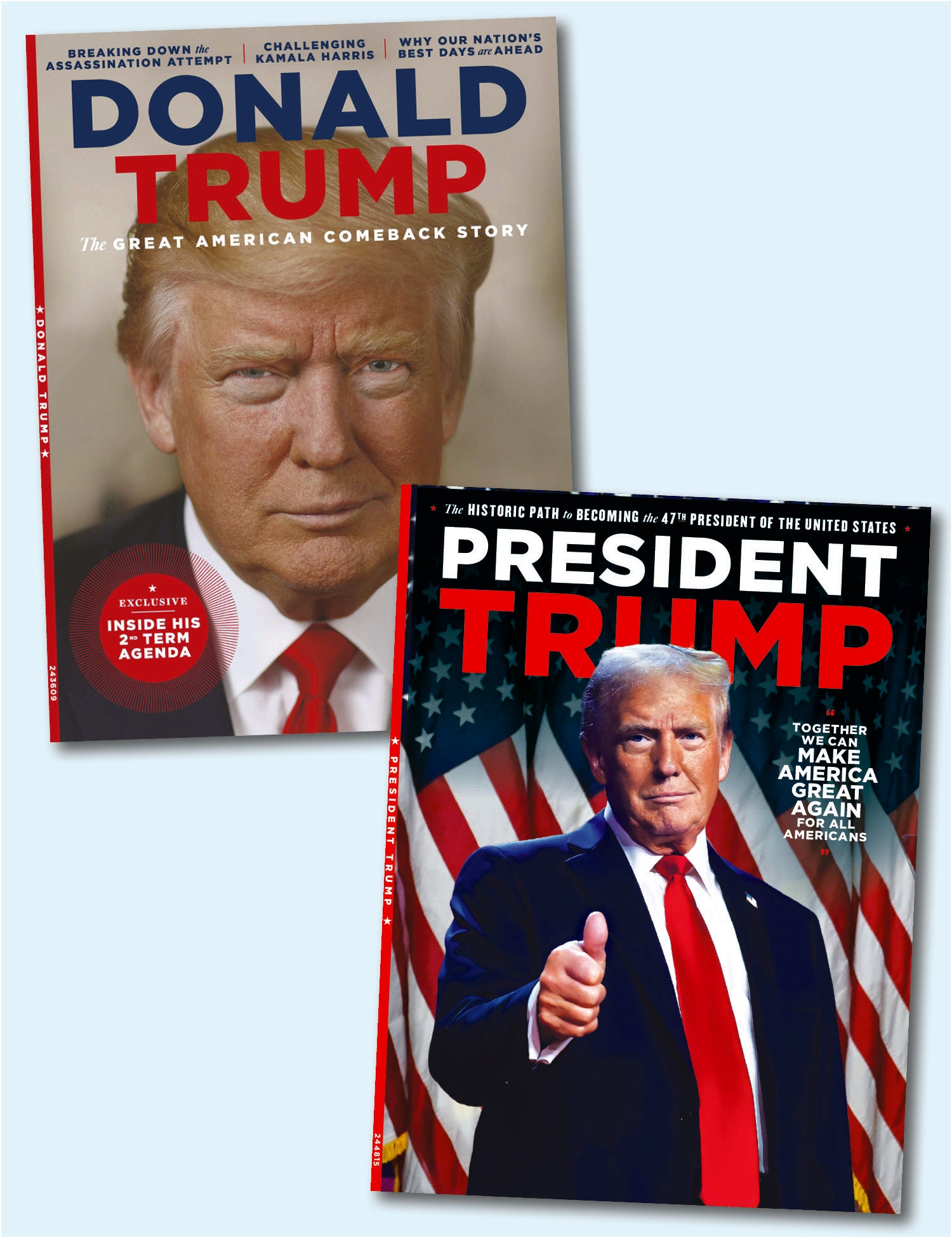 President Trump 47th President Commemorative - The Historic Path To 20 ...