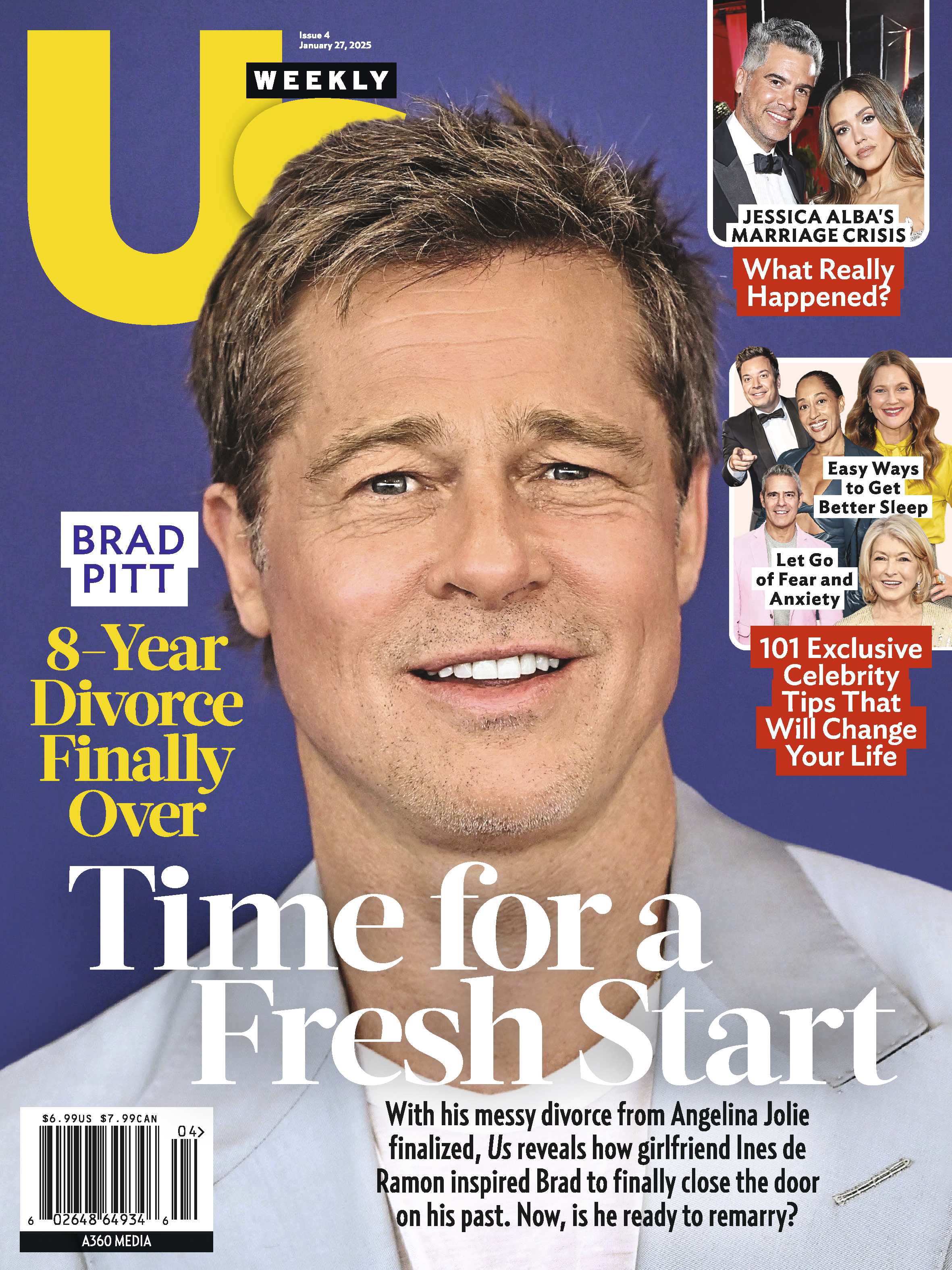 Us Weekly - 01.27.25: A Fresh Start For Brad Pitt & Angelina Jolie Aft ...