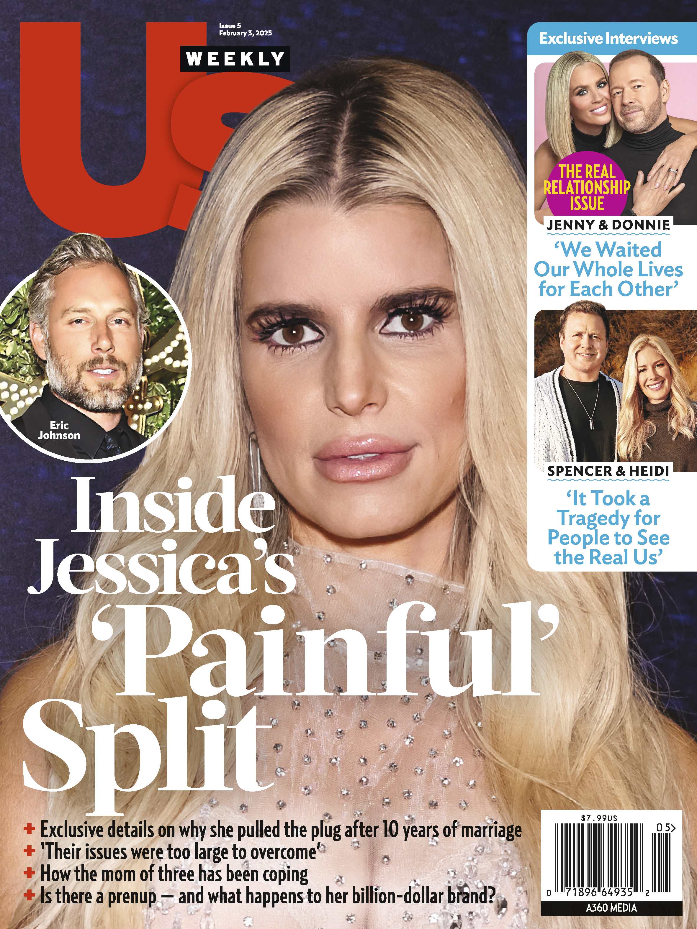 Us Weekly - 02.03.25: Inside Jessica Simpson's, Mom Of 3, Painful Spli ...