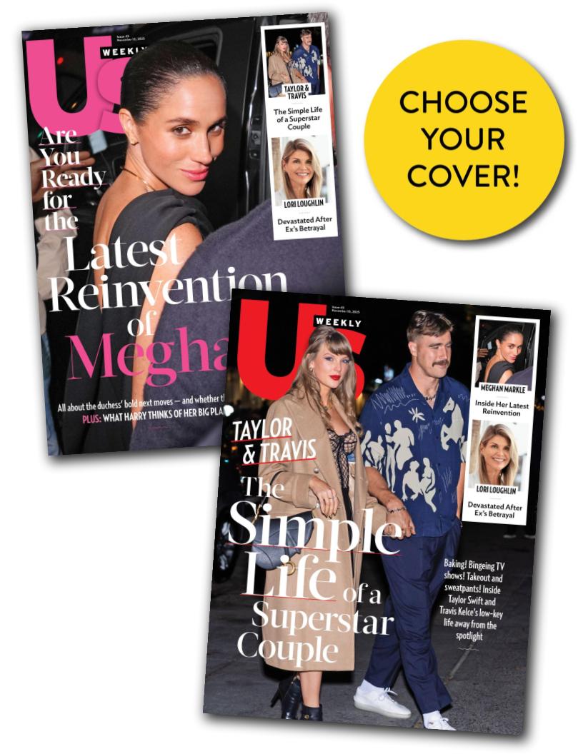 Us Weekly - 11.10.25: Taylor Swift & Travis Kelce’s Simple Yet Glamoro ...