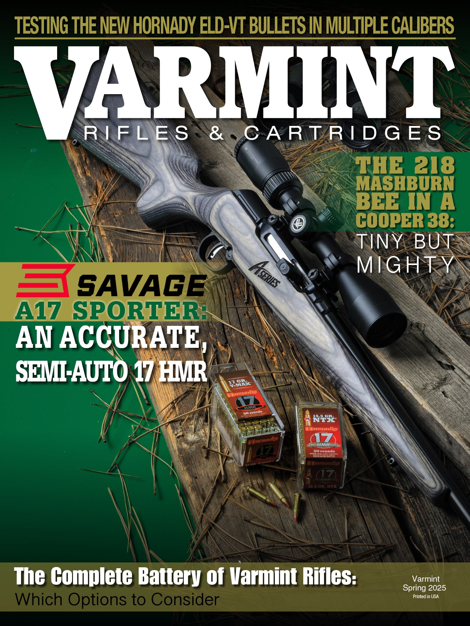 Varmint Rifles & Cartridges - Spring 2025: Testing The New Hornady ELD ...