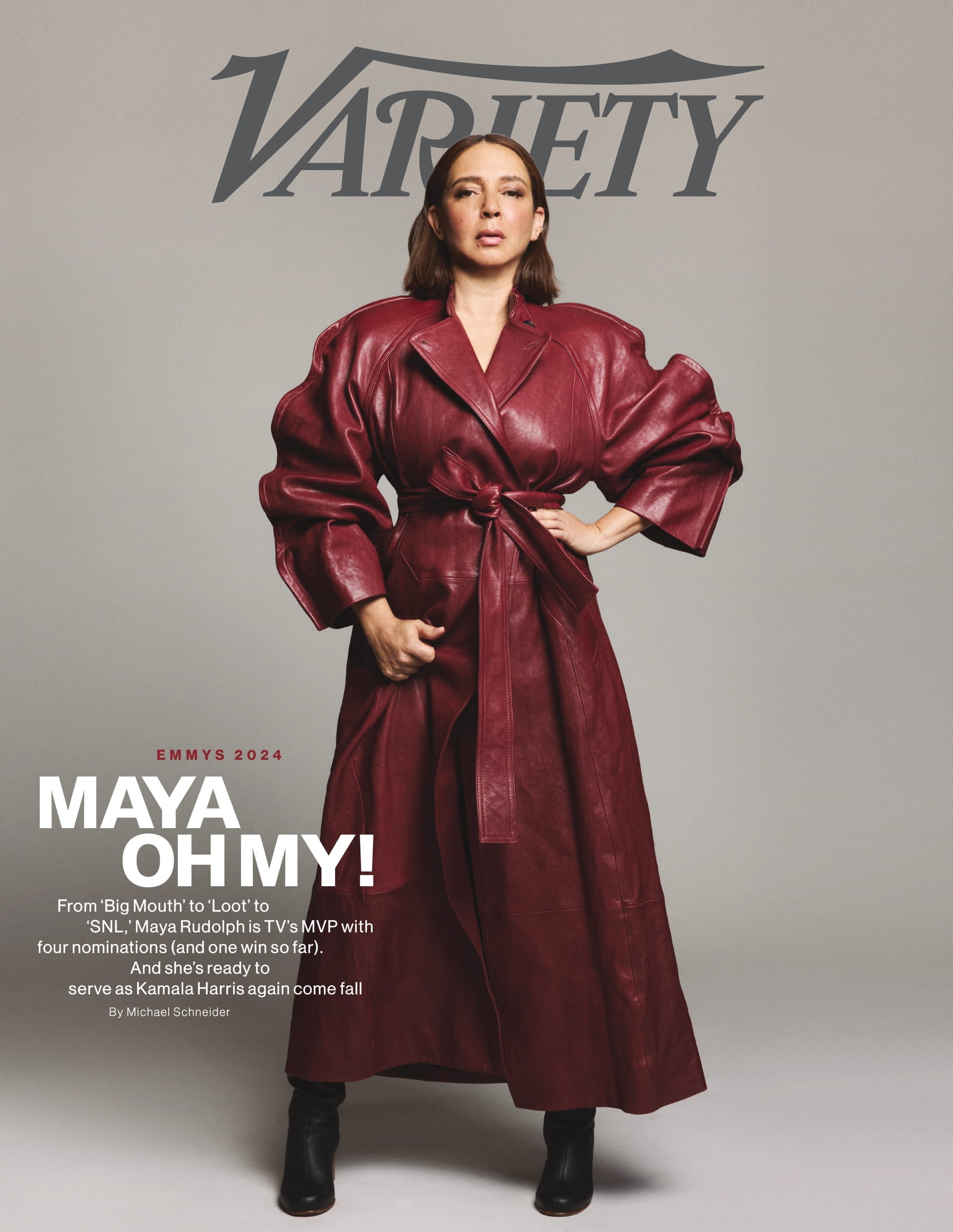 Variety - 24.09.11 Edition: Emmys 2024, Maya Oh My! From Big Mouth To ...
