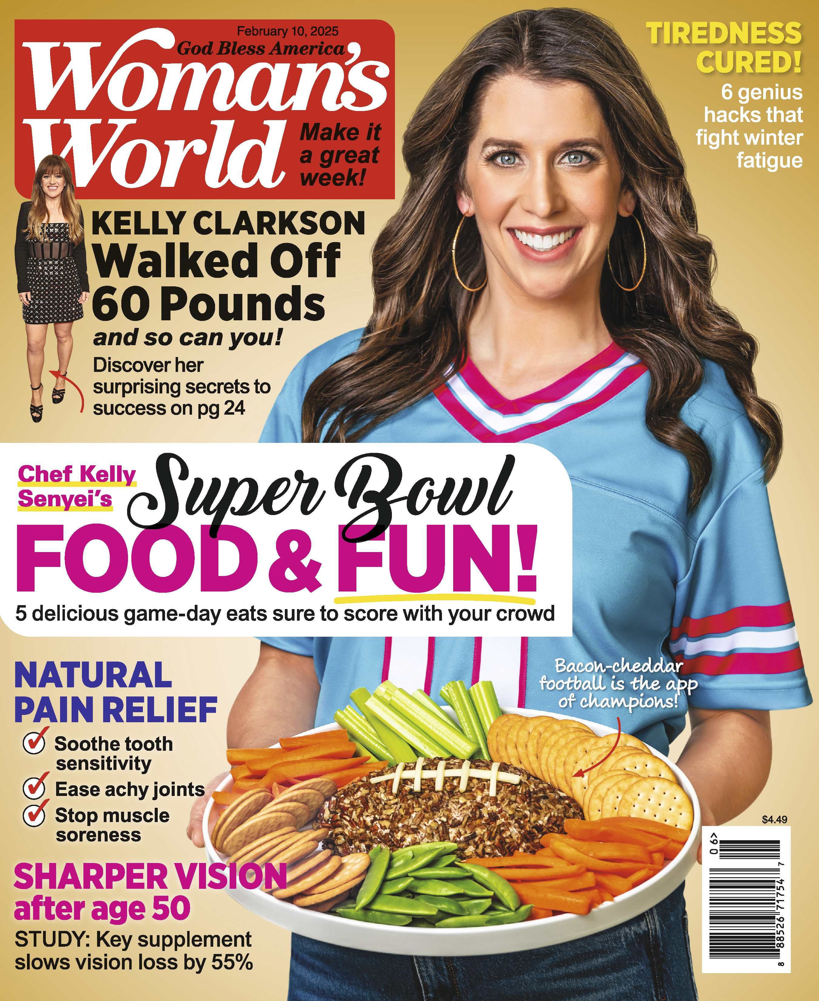 Woman's World - 02.10.25: Chef Kelly Senyei's Delicious Super Bowl Eat ...