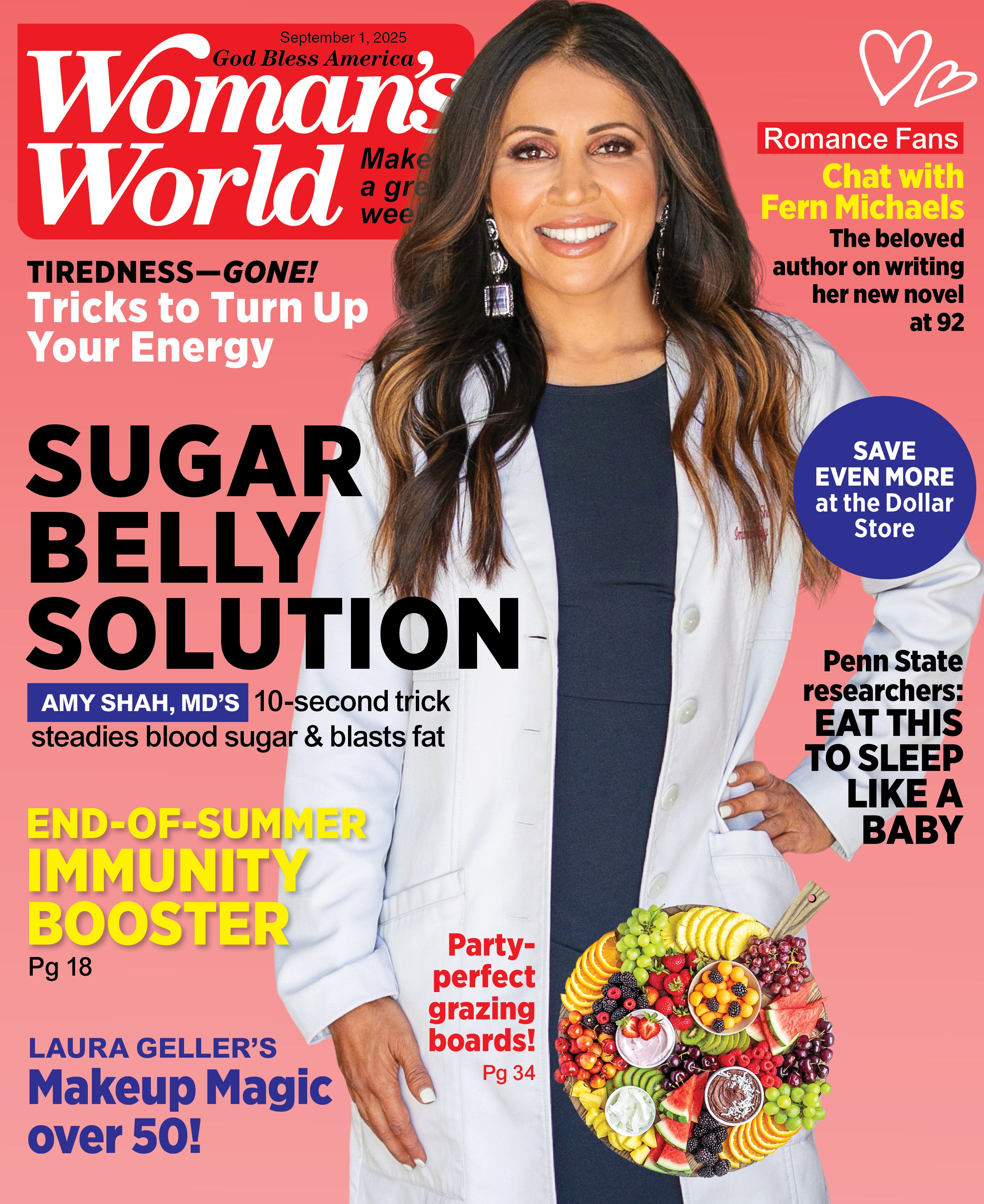 Woman's World - 09.01.25: Amy Shah’s Fast Fix For Blood Sugar, Blast F ...