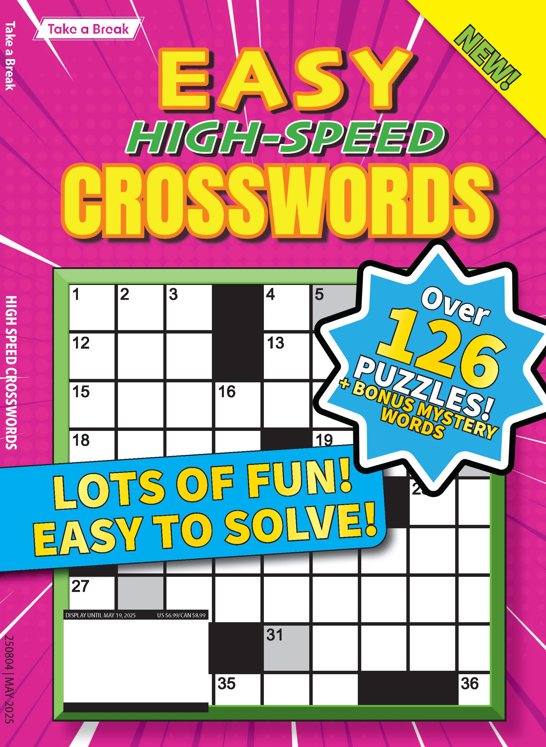 Take a Break - Easy High Speed Crossword 25.02.14: Over 126 Easy Puzzl ...