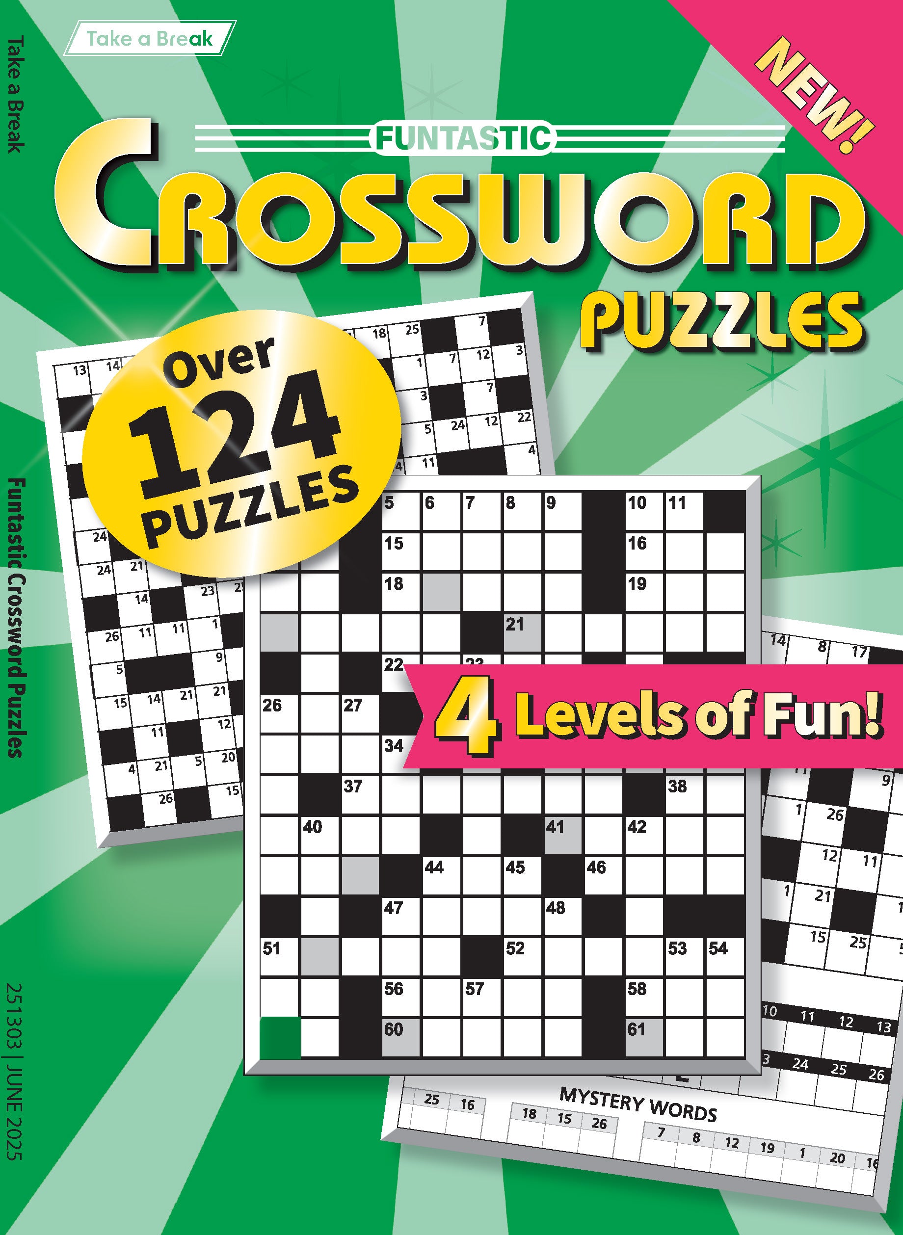 Take a Break - Funtastic Crossword 25.03.21: Over 124 Puzzles, 4 Level ...