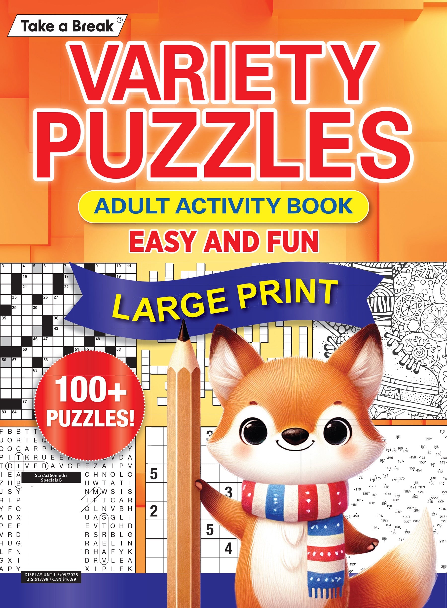 Take a Break - Variety Puzzles 25.01.31: 100+ Large Print Puzzles, Hou ...