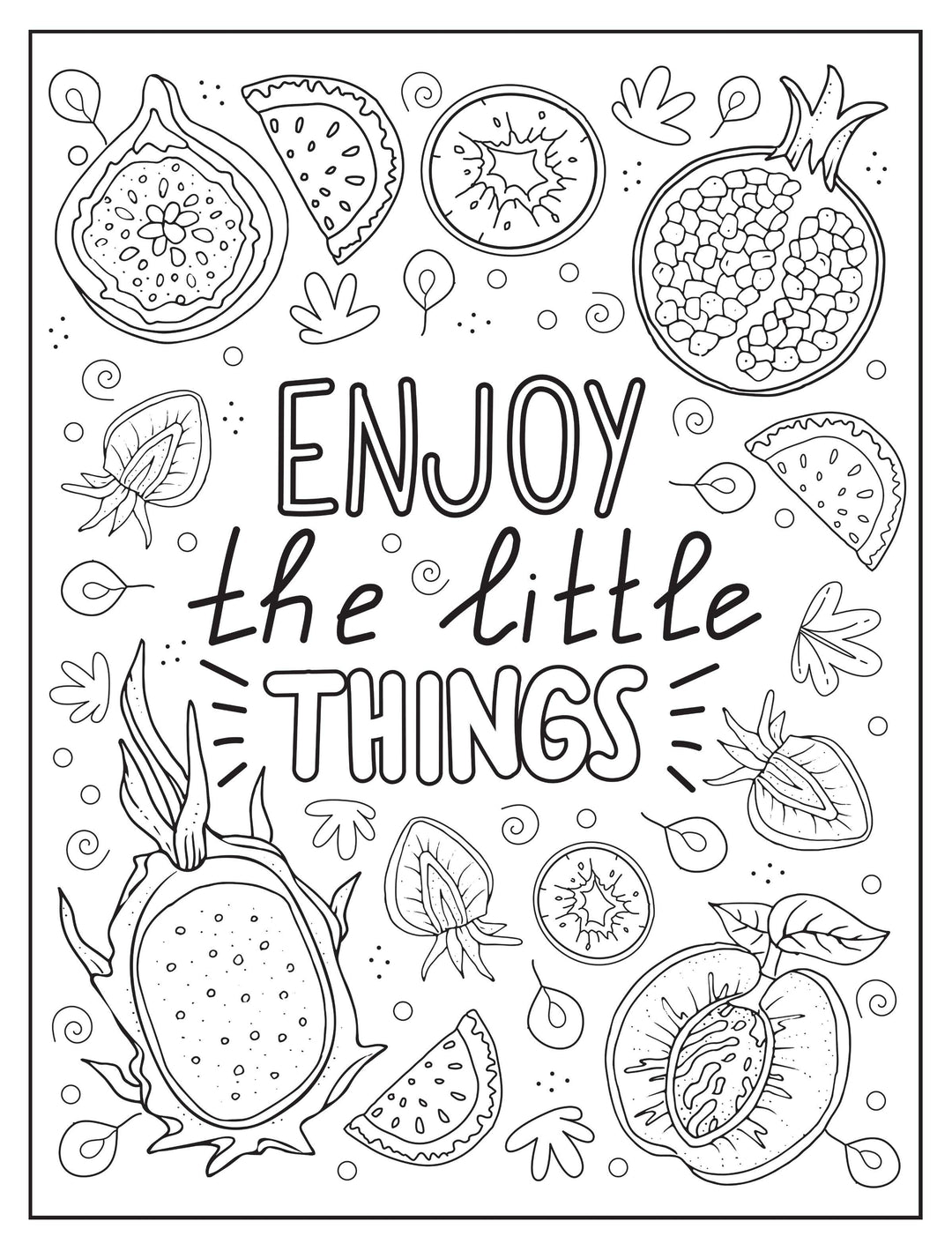 new years eve coloring book