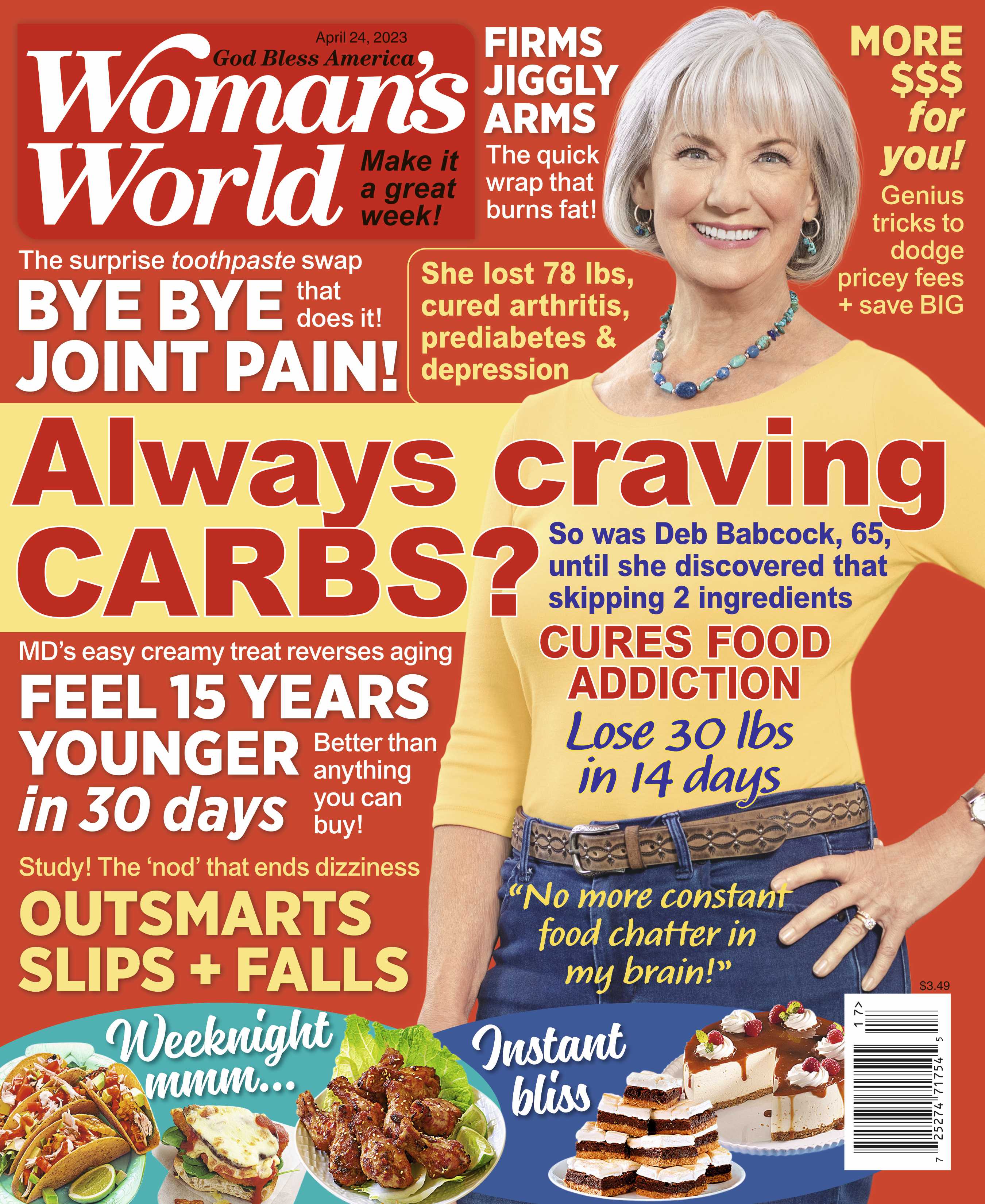 Woman's World - 04.24.23 Always Craving Carbs – Magazine Shop US